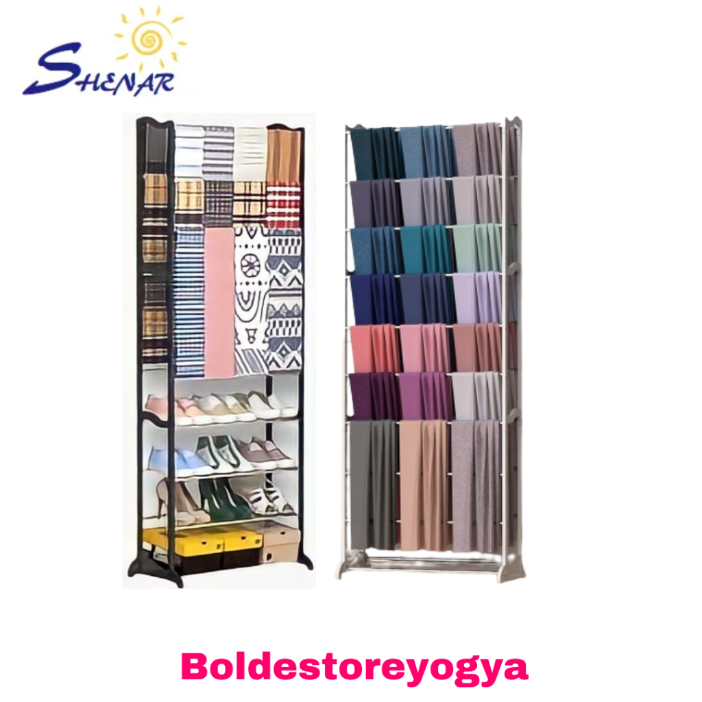 Jual Rak Hijab Susun Gantungan Jilbab Rak Jilbab Gantung Rak Kerudung ...