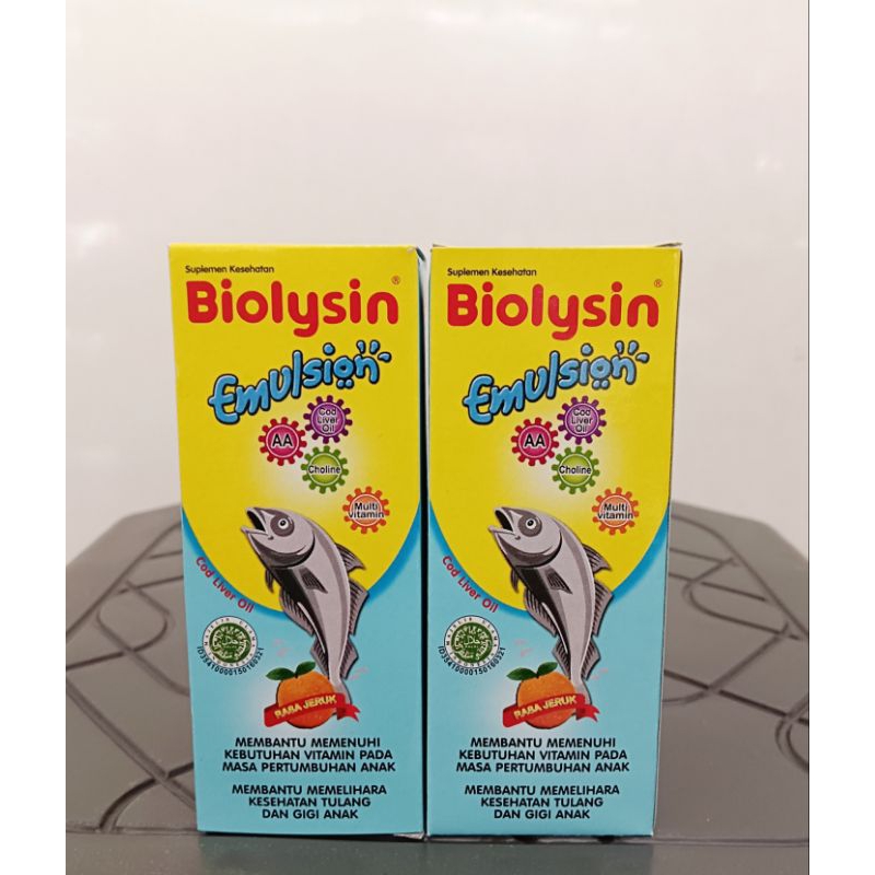 Jual Biolysin Emulsion Sirup 60 ml Multivitamin Anak | Shopee Indonesia