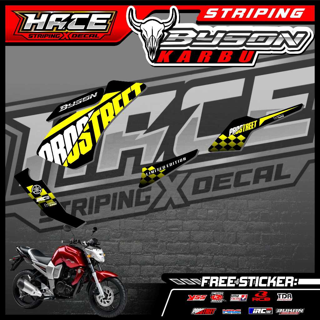 Jual 262 STRIPING STICKER BYSON KARBU - STRIPING STICKER BYSON KARBU ...