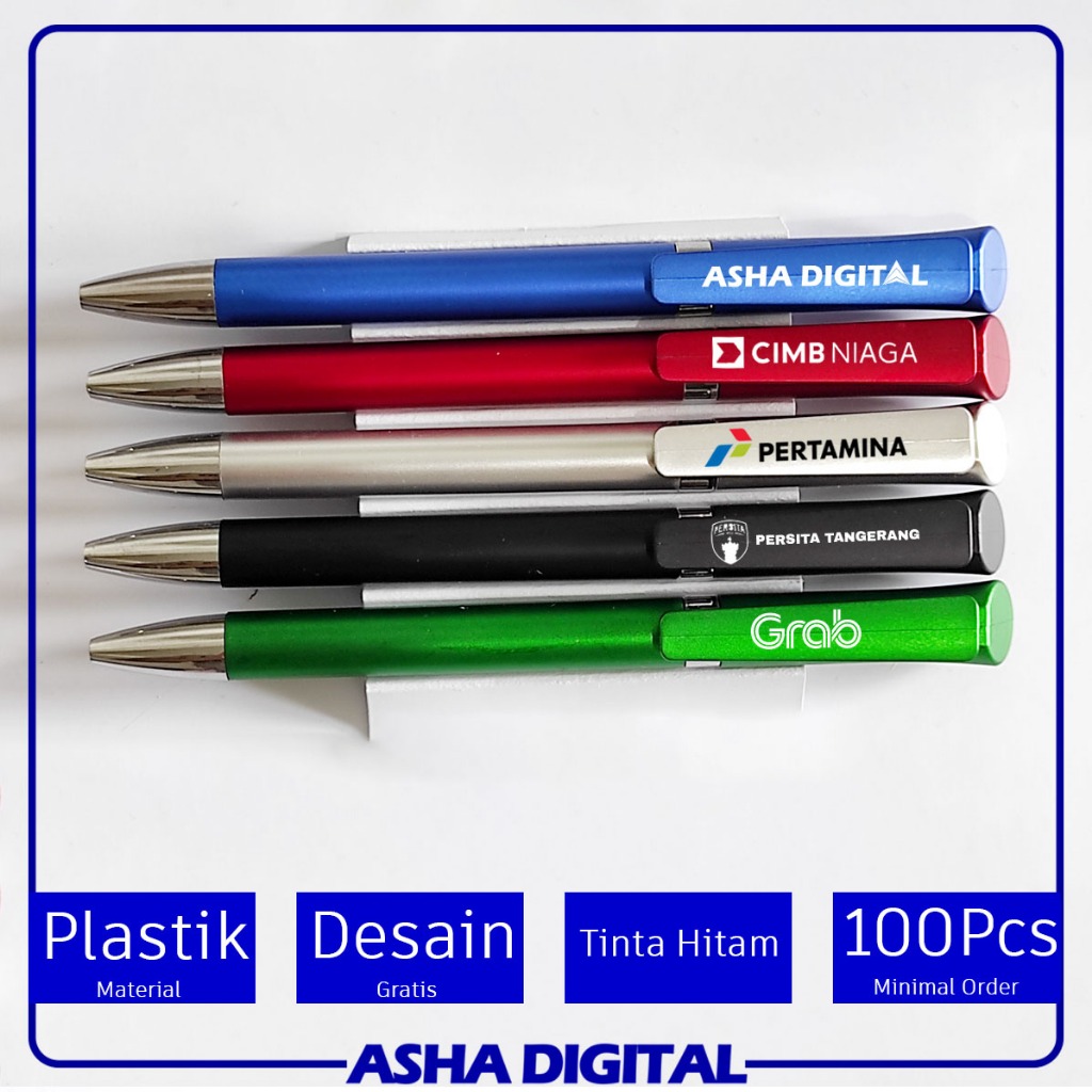 Jual Pulpen Putar Premium Promosi Souvenir | Bolpoin Custom Logo ...