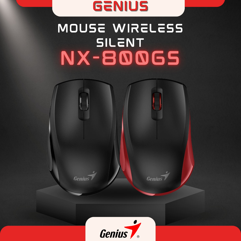 Jual Genius NX-8006S Mouse Wireless Silent Type C for Windows, macOS ...