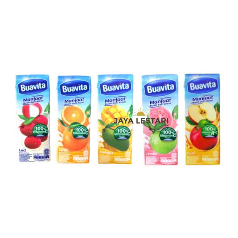 Jual Buavita (3 Varian Rasa) (245ml) | Shopee Indonesia