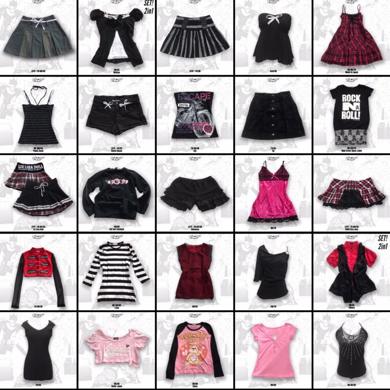 Jual Volume 128 ☆ starrymoon Grunge n goth edition || Coquette Fairy ...