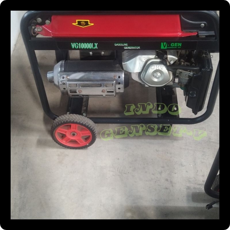 Jual GENSET PORTABLE TIPE OPEN V-GEN VG10000LX GENERATOR 7500WATT ...
