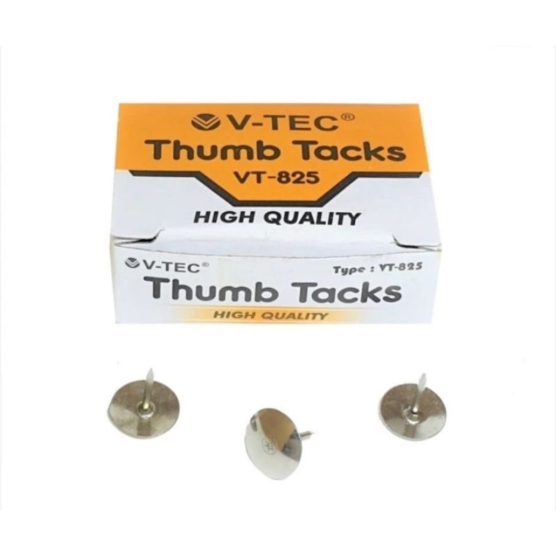 Jual Paku payung V Tec pines Thumb Tack | Shopee Indonesia