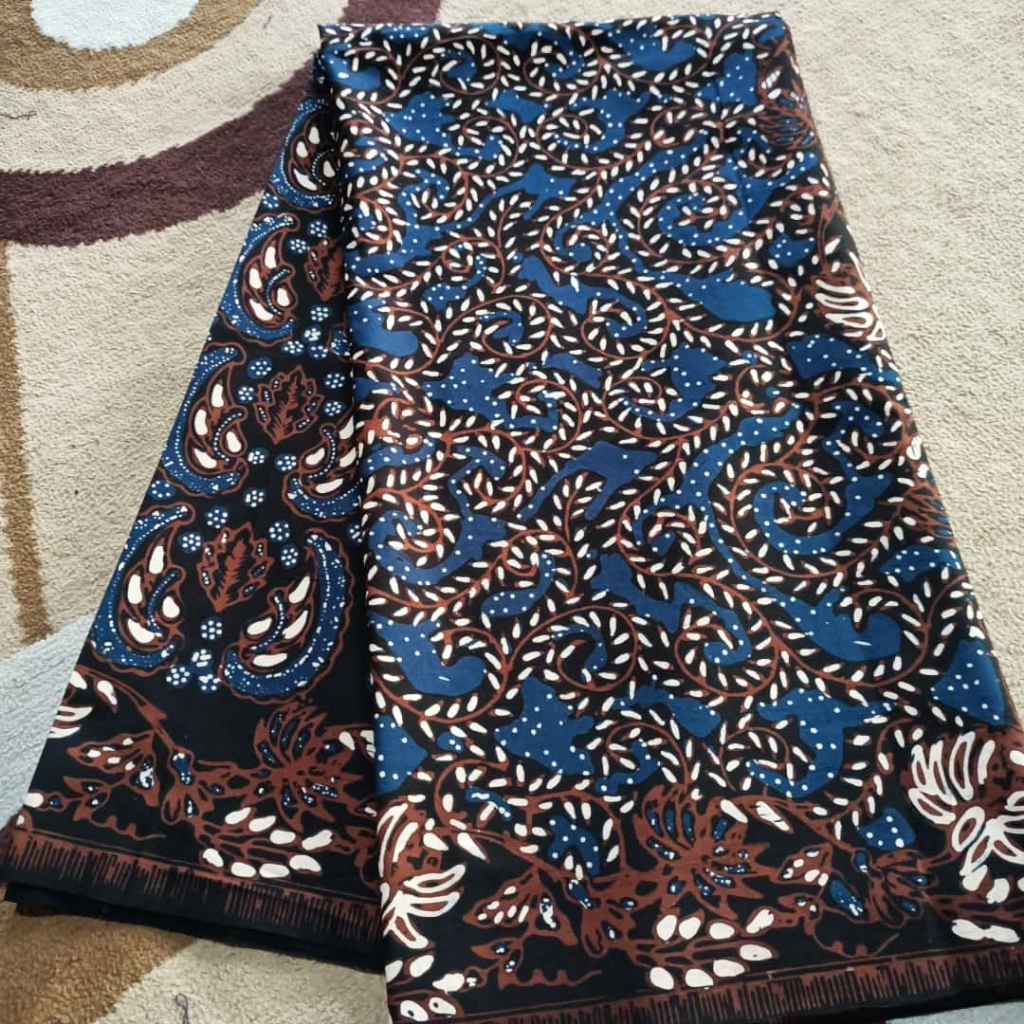 Jual SARUNG BATIK LAR GURDA ORIGINAL EKSLUSIF Seri SULUR BIRU | Shopee ...