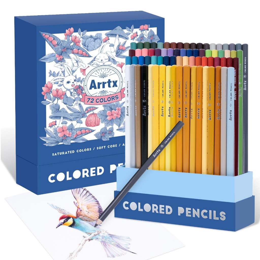 Jual Arrtx Artist Colored Pencil / Pensil Warna Set 72 | Shopee Indonesia