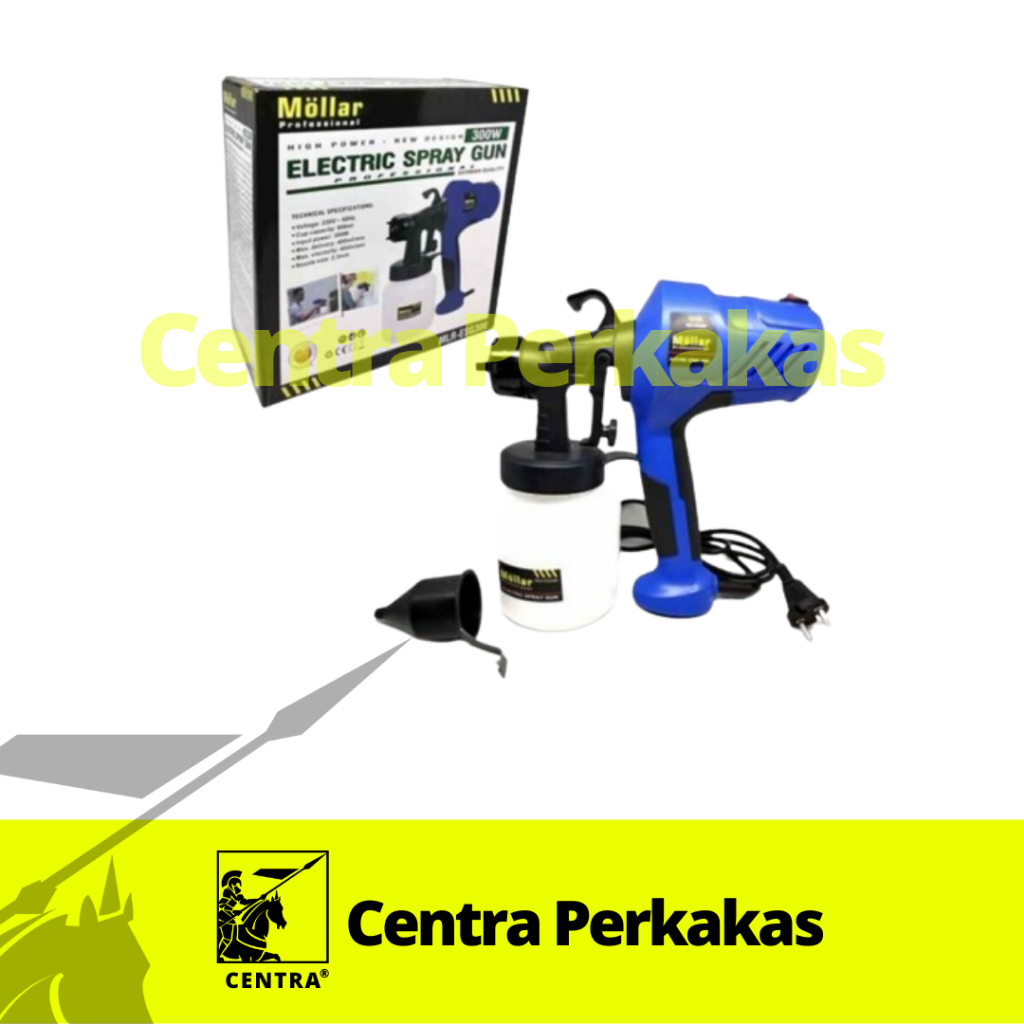 Jual Electric Spray Gun 300W Mollar | Shopee Indonesia