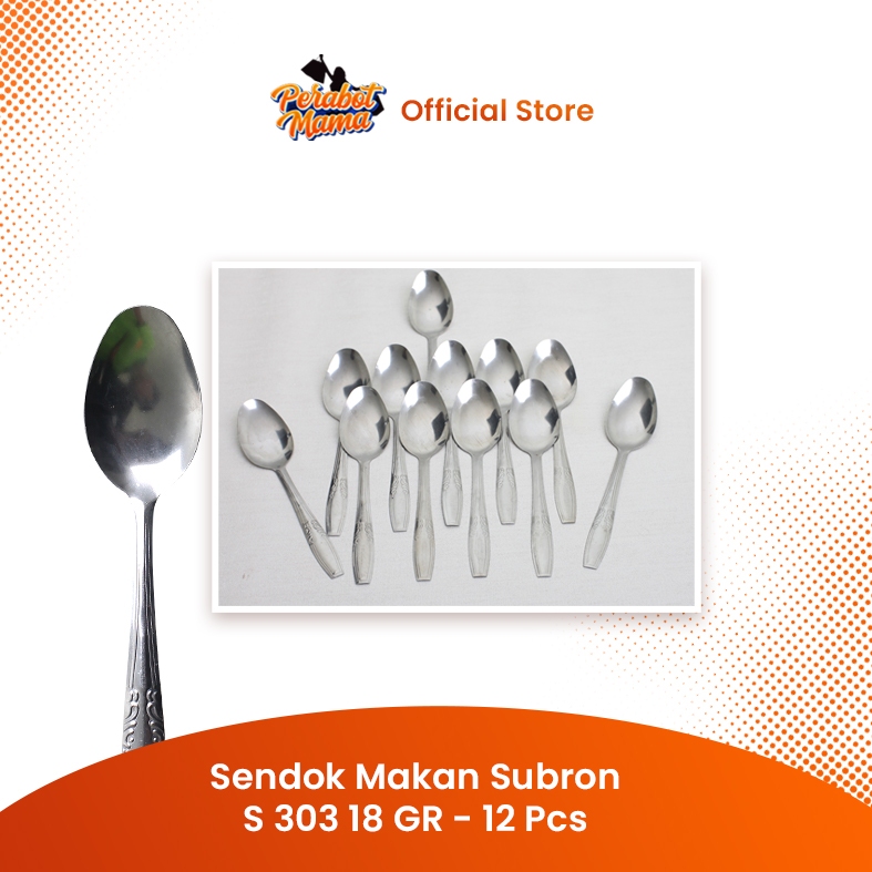 Jual SENDOK MAKAN SUBRON S 303 18 GR ~ 12 PCS | Shopee Indonesia