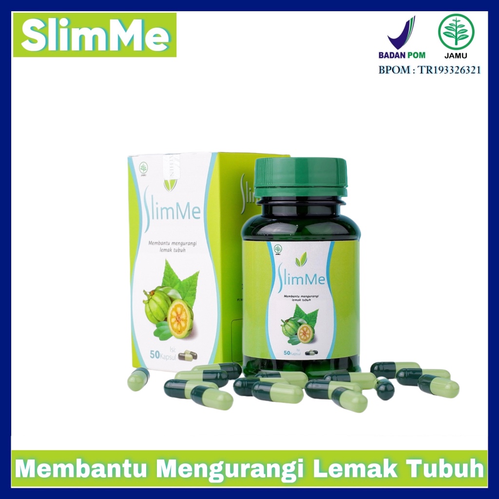 Jual Slimming Kapsul Pelangsing Ampuh SLIMME 50 Capsule Bpom / Obat ...