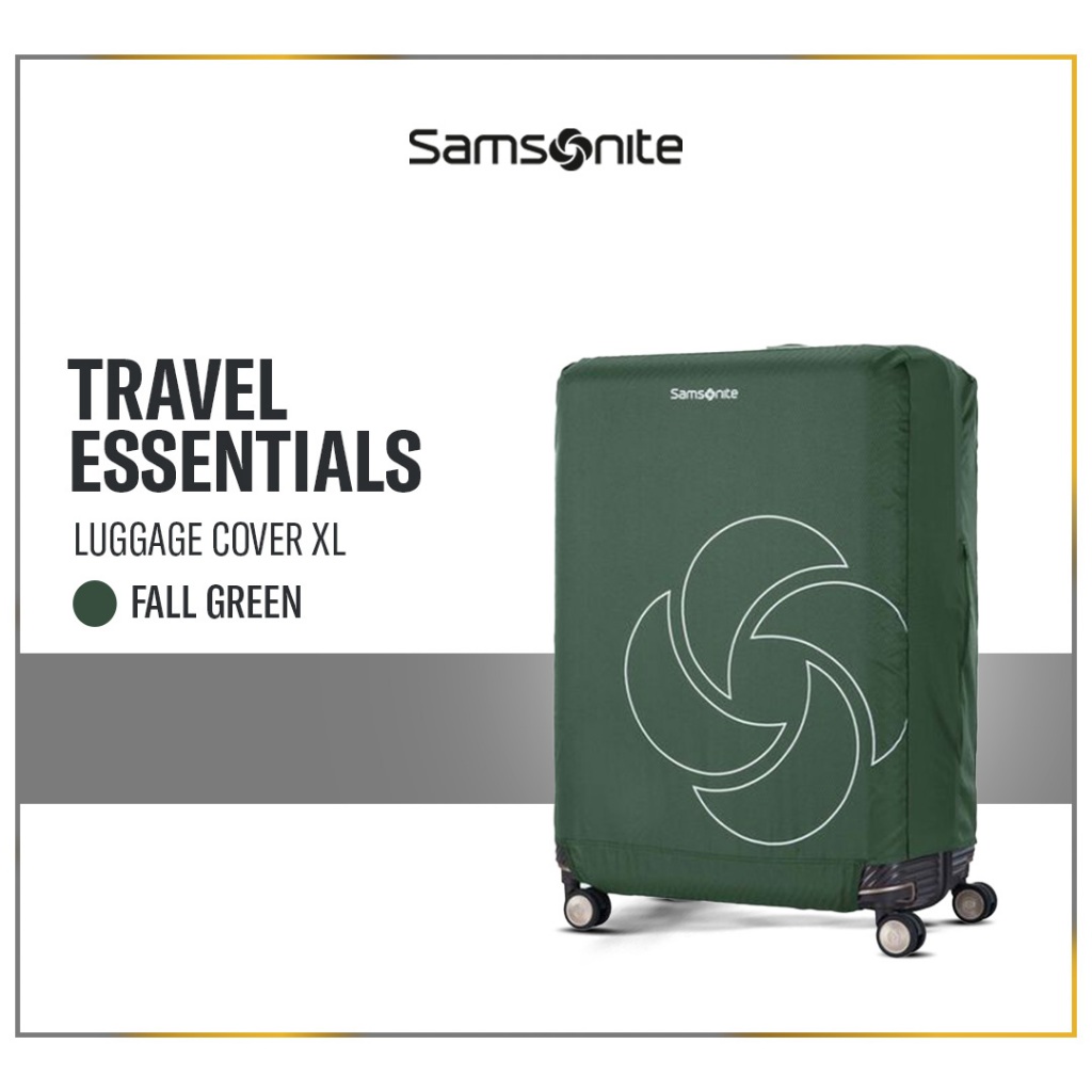 Jual Samsonite Travel Essentials Luggage Cover XL - Fall Green | Shopee ...