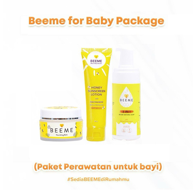Jual [FREE GIFT] BEEME NOURISHING BALM | BEEME KUNING SKINCARE AMAN IBU ...