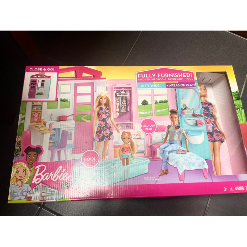 Jual Barbie Fully Furnished (House,Doll,Accesories) | Shopee Indonesia