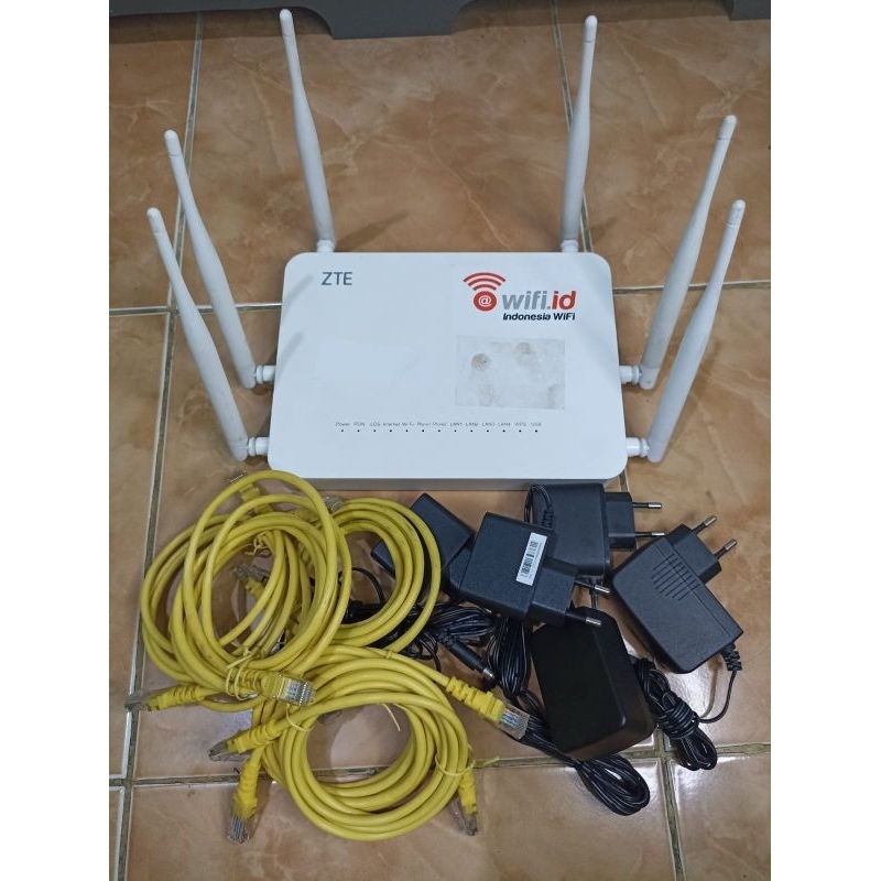 Jual ZTE F670 premium Dual Band 5G + Adaptor | Shopee Indonesia