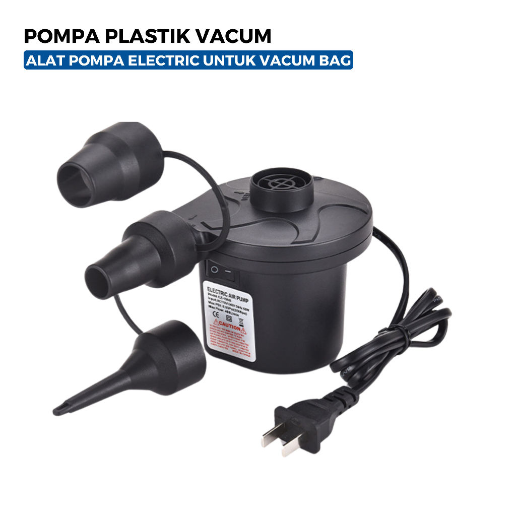 Jual Pompa Angin Listrik Electric Air Pump / Pompa Kolam Renang Pompa Vacum Listrik | Shopee ...