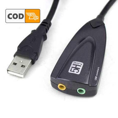Jual ART G2D Sound Card USB Virtual 71 Channel untuk Laptop Desktop PC ...