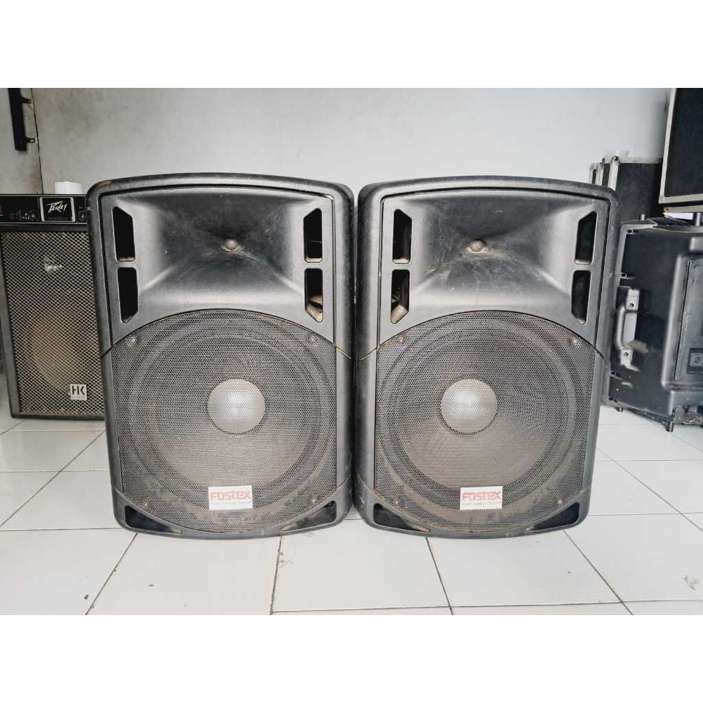 Jual Speaker Aktif Fostex FS - 15090 K Original Harga Sepasang | Shopee ...