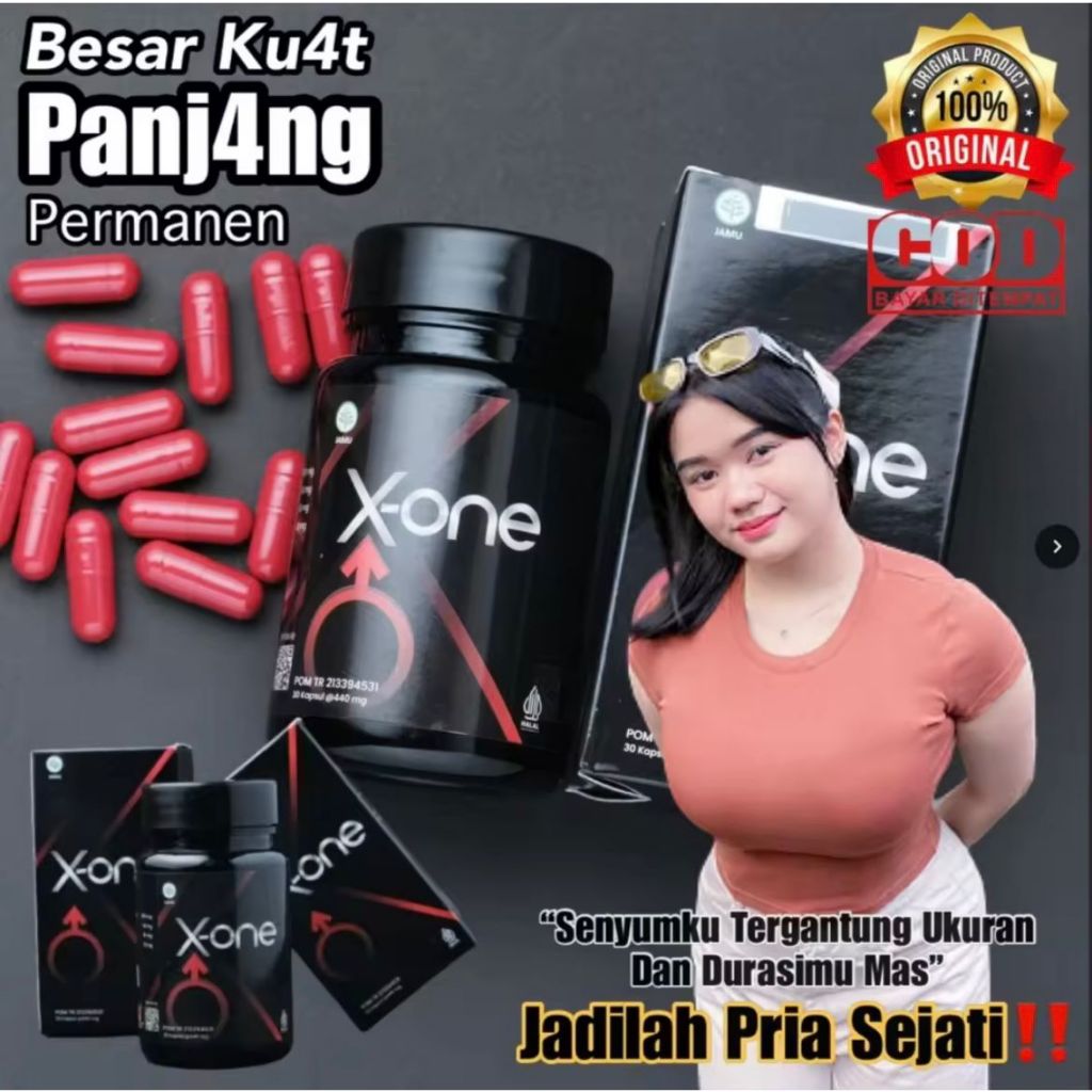 Jual PROMO X-ONE OBAT KUAT HERBAL PEMBESAR,PANJANG PENIS PERMANEN,KUAT DAN TAHAN LAMA ORI 100% ...