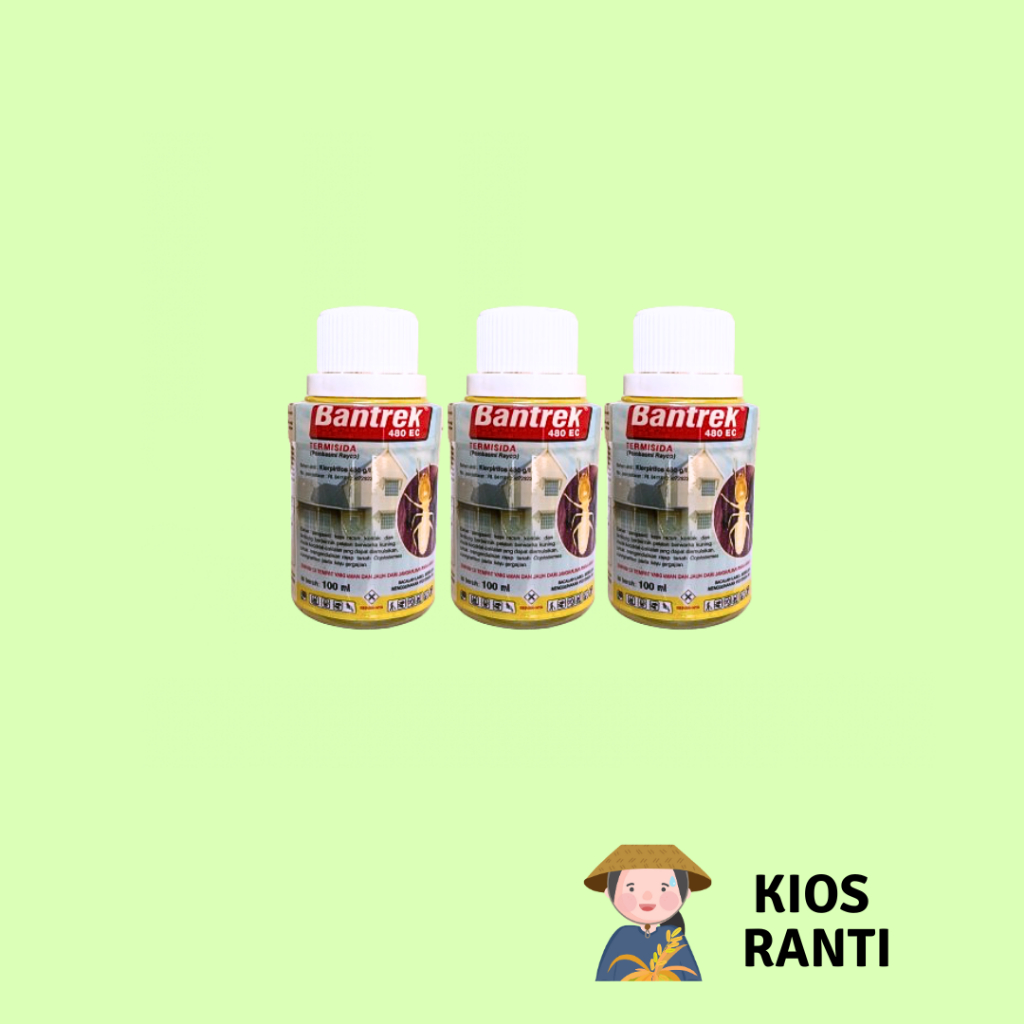 Jual Bantrek 480 EC 100 ml - TERMISIDA/Pembasmi Rayap Kayu/Anti Rayap ...