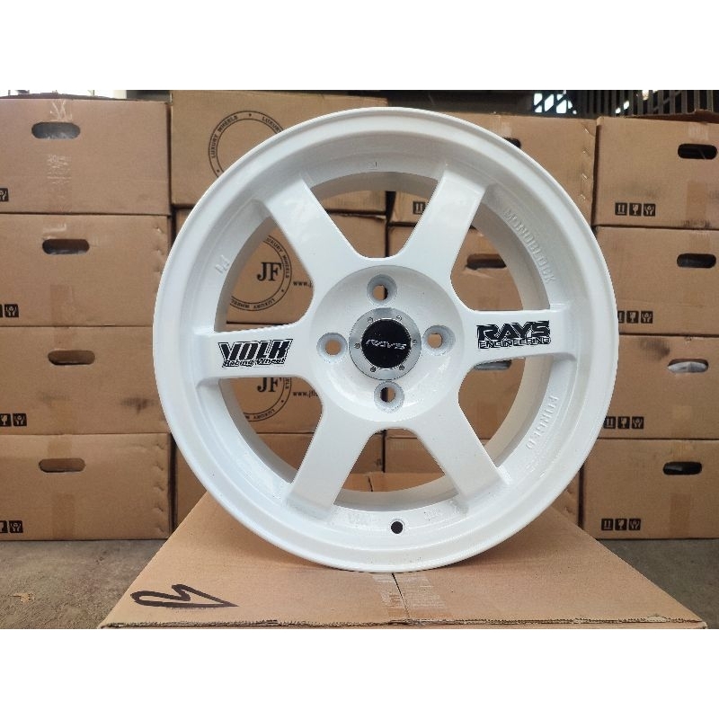 Jual Velg mobil ring 15 harga satuan TE37 Rpf01 SSR type c TARMAC utk ...