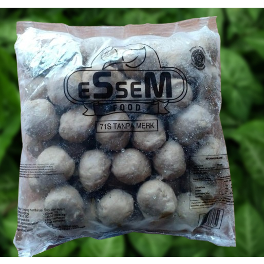 Jual Bakso Sapi Essem Food Tanpa Merek 50 pcs | Shopee Indonesia
