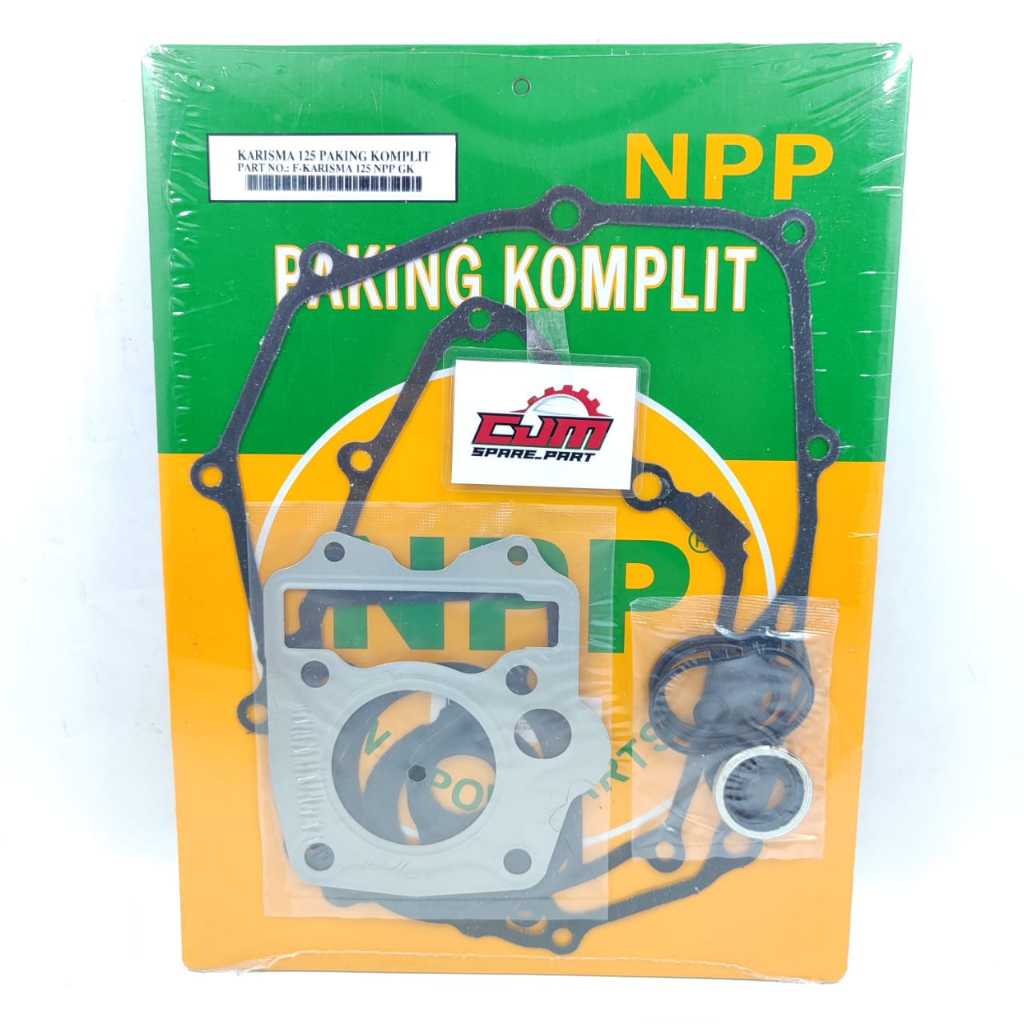 Jual paking gasket full set fullset fulset honda supra 125 karisma kirana kph original npp ...