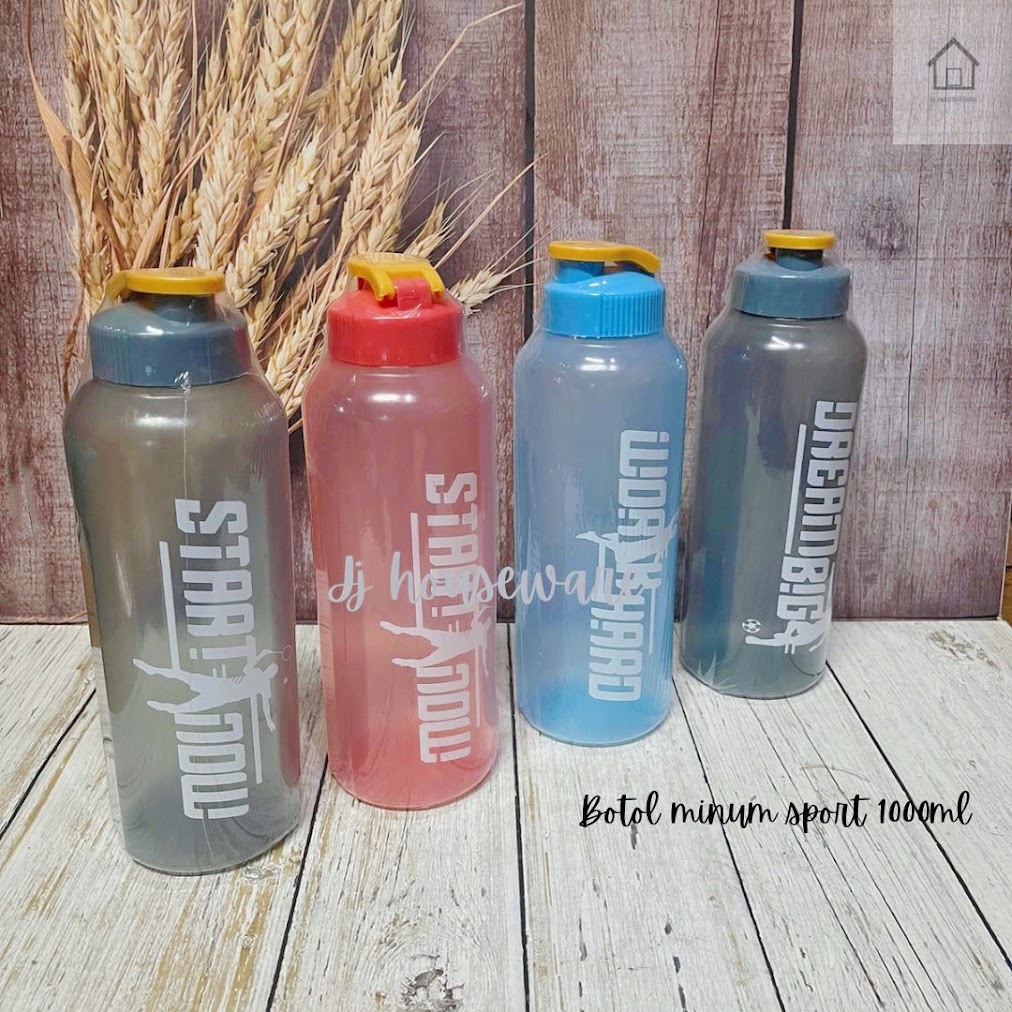 Jual Botol Minum Plastik Murah Sport 1000ml Sunrise / JJ.Houseware ...