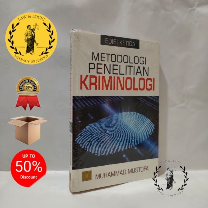 Jual METODOLOGI PENELITIAN KRIMINOLOGI - Edisi Ketiga / Muhammad Mustofa | Shopee Indonesia
