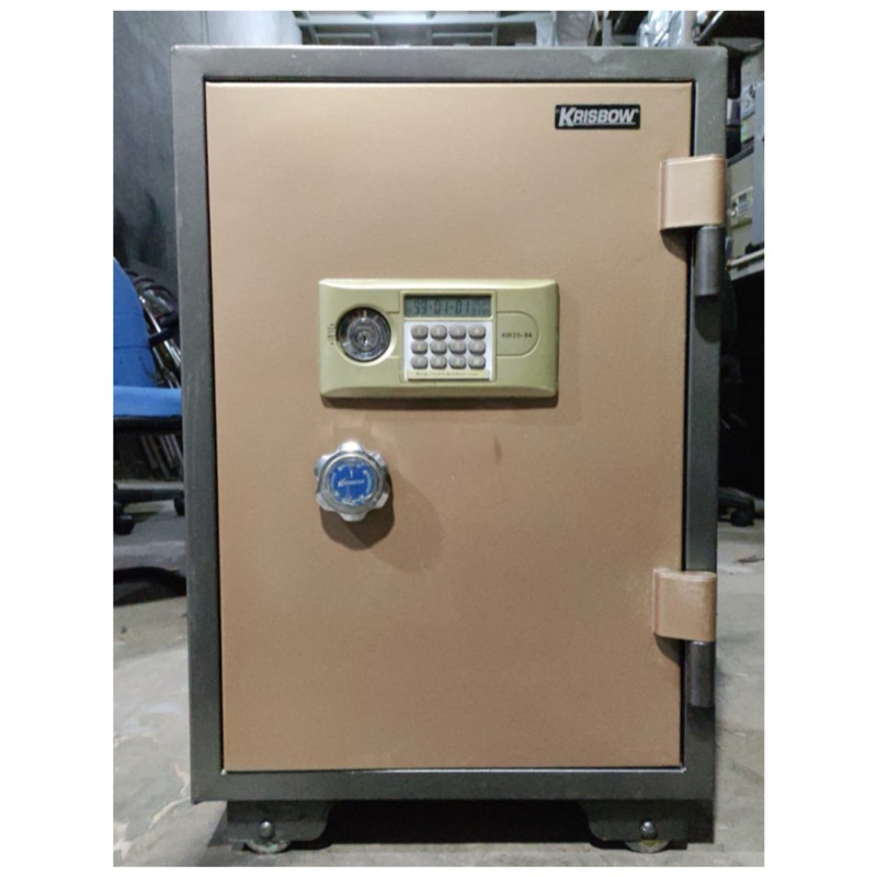 Jual Brankas Digital Merk Krisbow Brangkas Bekas Tahan Api Safety Box ...
