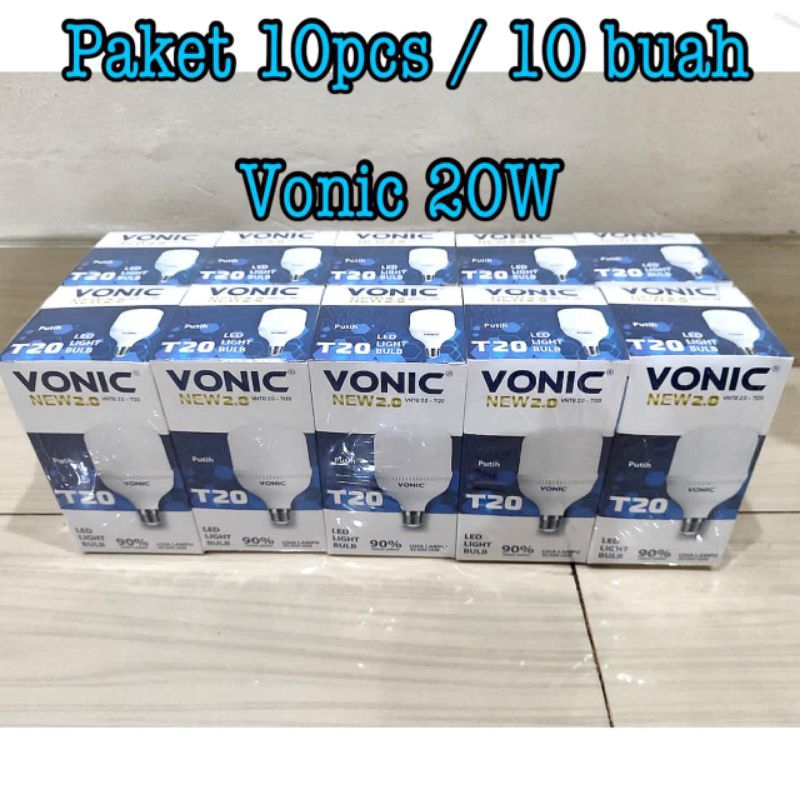 Jual BOHLAM LED / LAMPU LED PAKET 10PCS / 10 BUAH VONIC | Shopee Indonesia