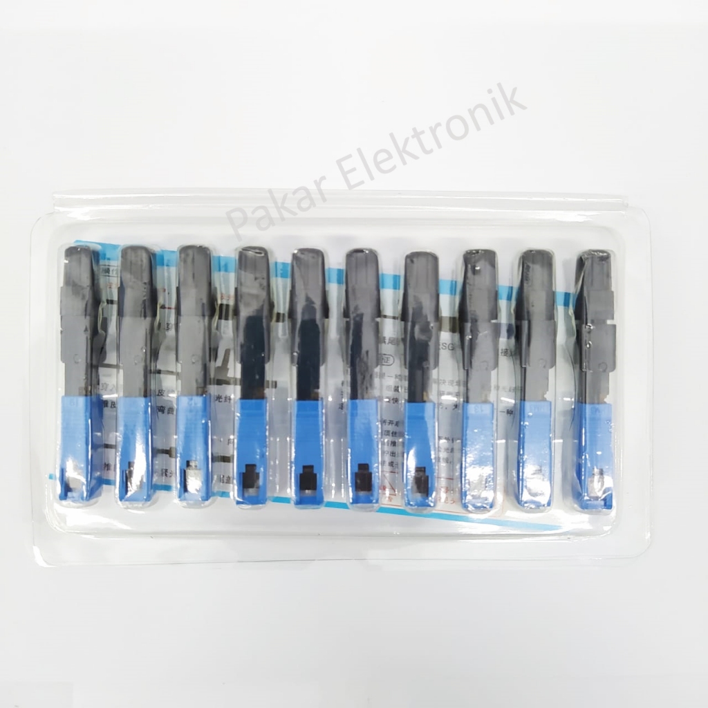 Jual Fast Connector SC/UPC Blue (Fiber Optic Connector) | Shopee Indonesia