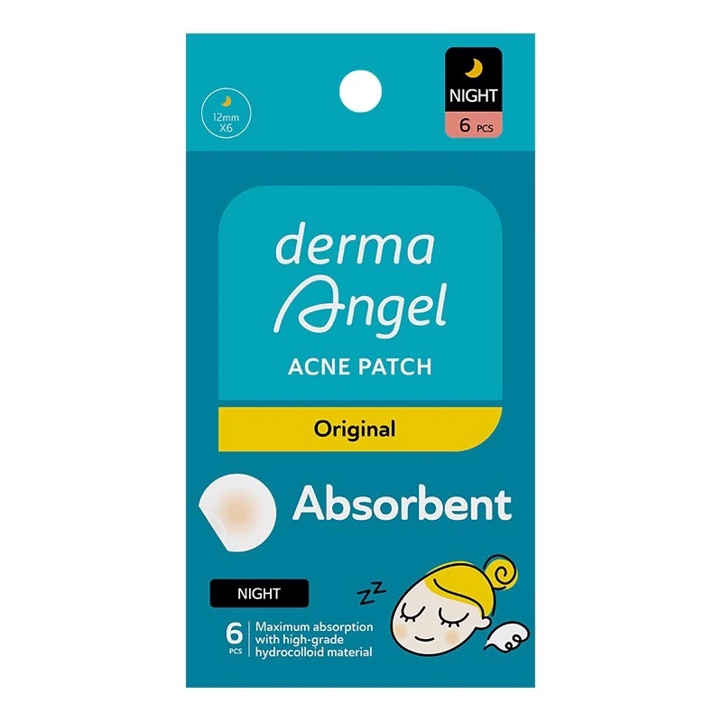 Jual Derma Angel Acne Patch Night Sachet Isi 6 pcs | Shopee Indonesia
