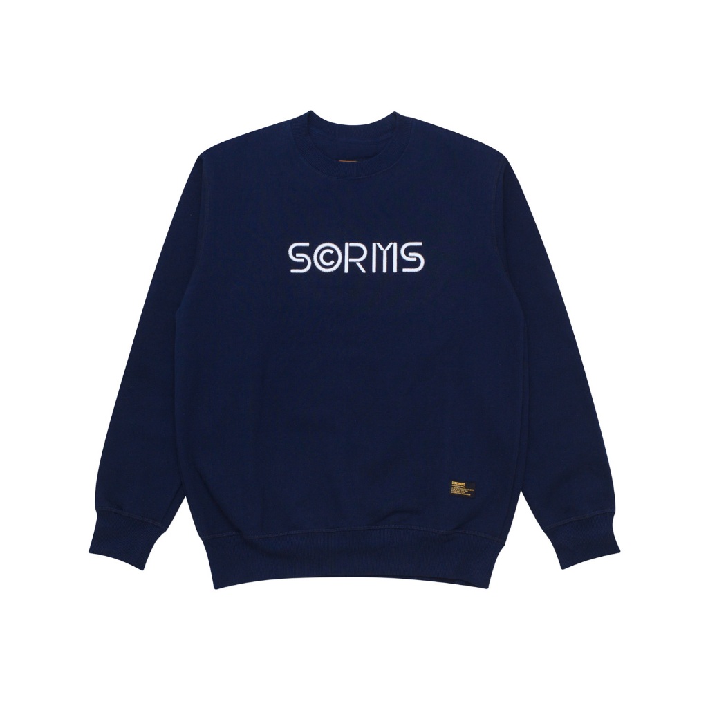 Jual Screamous Sweater Pria Crewneck ZIGGY NAVY BLUE | Shopee Indonesia