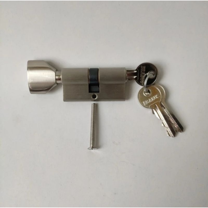Jual Double Cylinder Silinder Anak Kunci Knob Pintu Besar Brabus | Shopee Indonesia