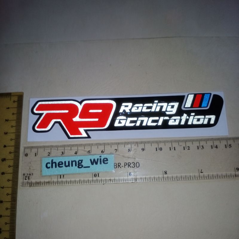 Jual Stiker / Sticker Cutting R9 Racing Generation 1bh | Shopee Indonesia