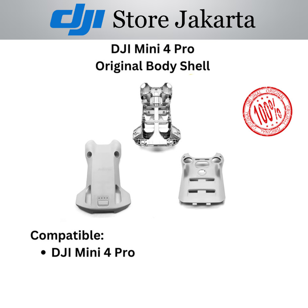 Jual Body Atas Tengah Bawah DJI Mini 4 Pro Body Shell Upper Middle ...