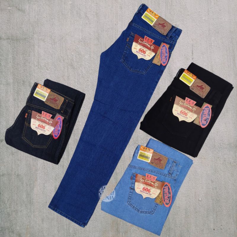 Jual Celana Jeans Pria Standar Reguler LEA Original Dewasa Jeans LeA ...