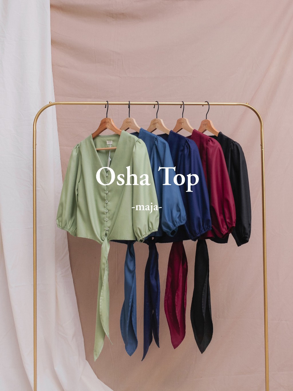 Jual maja fashion house • osha top | Shopee Indonesia