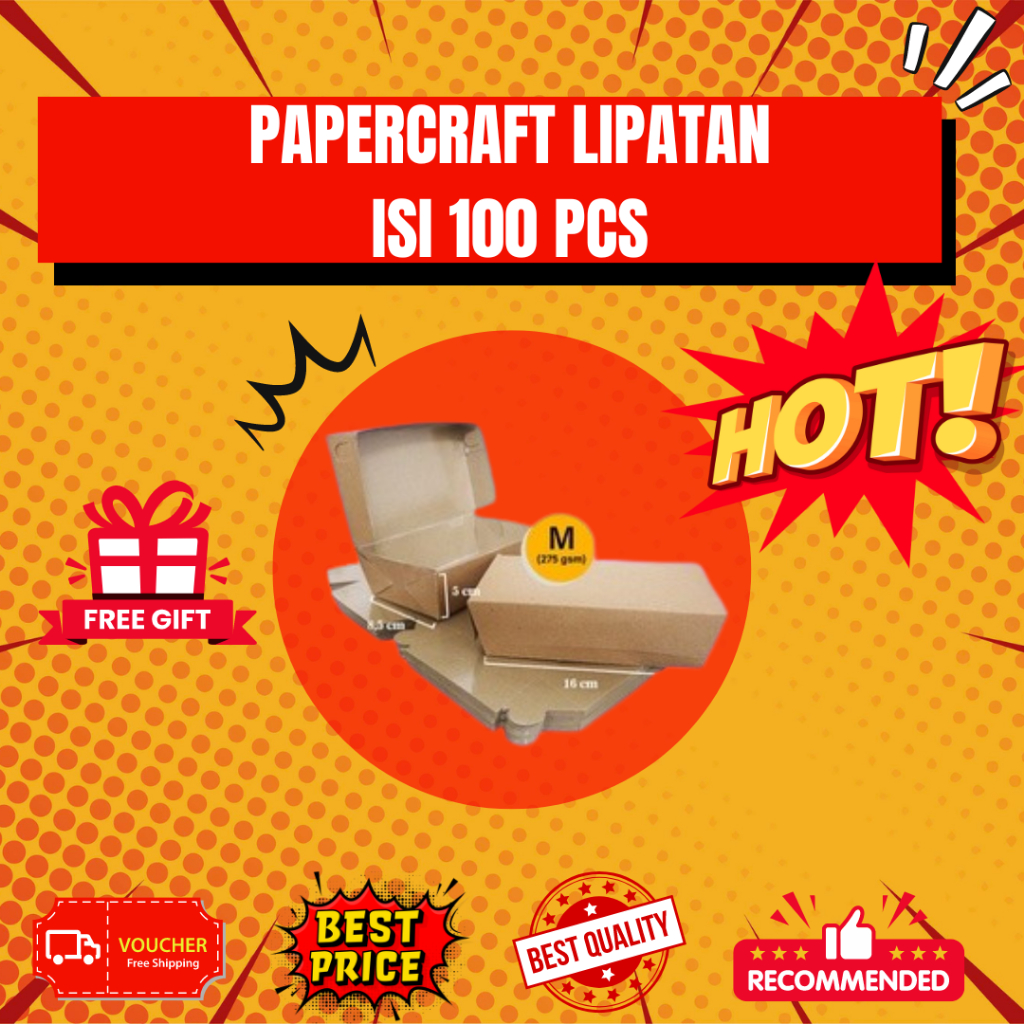 Jual LEMBARAN KERTAS COKLAT PAPERCRAFT KEMASAN LUNCH BOX LAMINASI ...