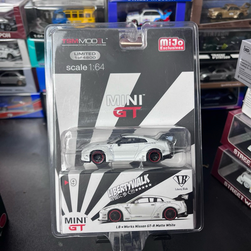 Jual MINI GT LB * Works Nissan GT-R Matte White R35 LBWK Liberty Walk ...