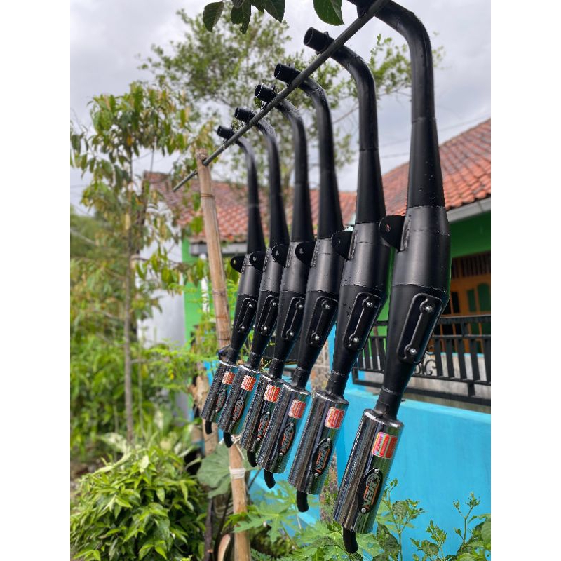 Jual knalpot fizr fiz f1 poswan model tameng standar racing | Shopee ...