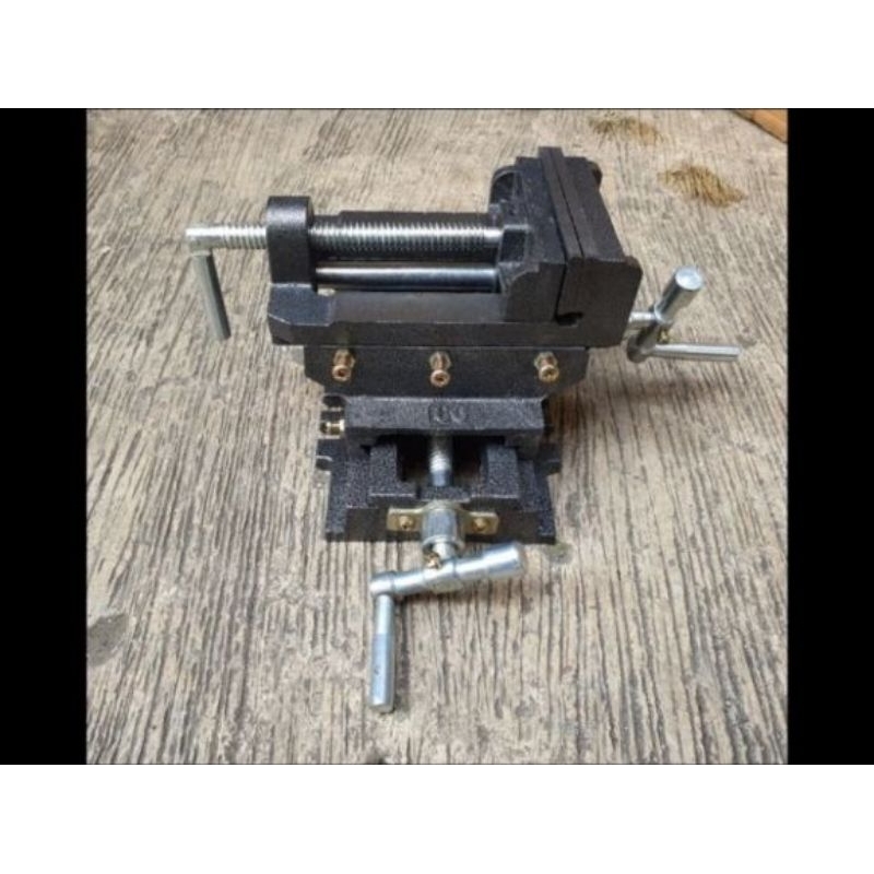 Jual CATOK RAGUM SILANG DUDUK 4" CROSS SLIDE VICE 100MM BENCH DRILL 4 ...