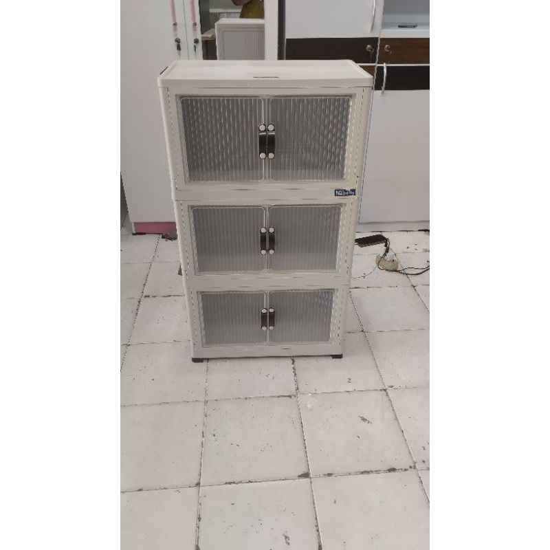 Jual Rak plastik polybox multifungsi 3 susun | Shopee Indonesia