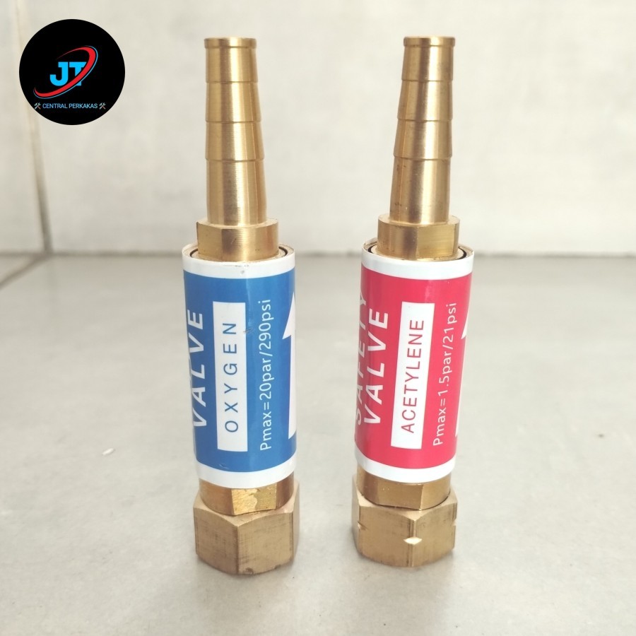 Jual TERLARIS Flashback Arrestor Torch Regualtor Oxygen Acetylene Flash ...