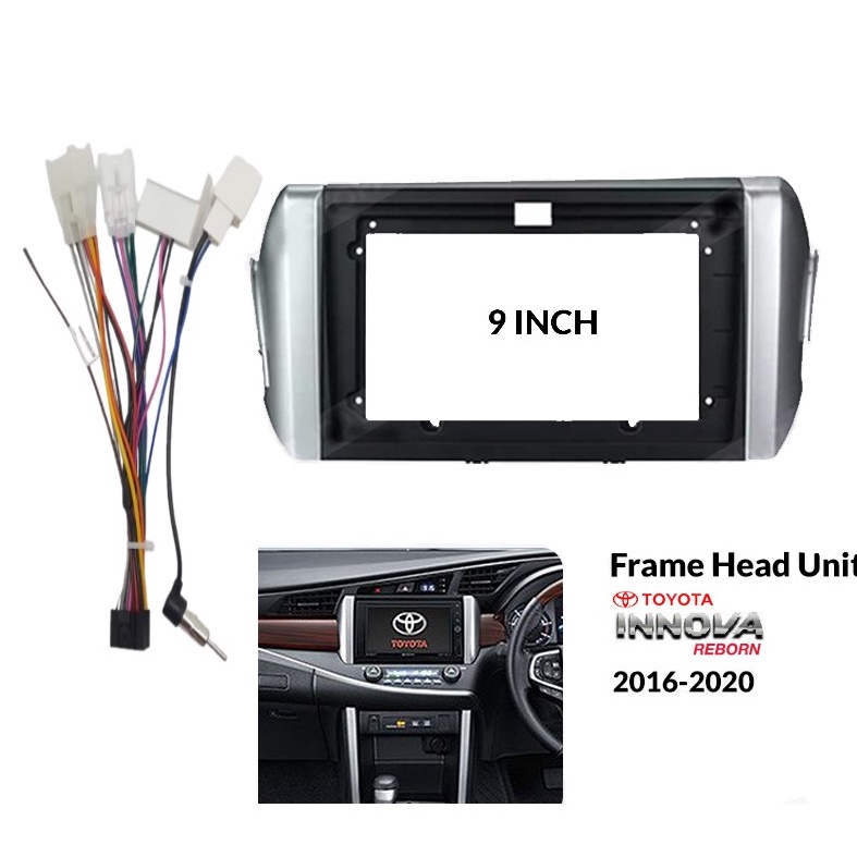 Jual VaW Frame Head Unit Android 9 inch Toyota Innova Reborn 216 RHD ...