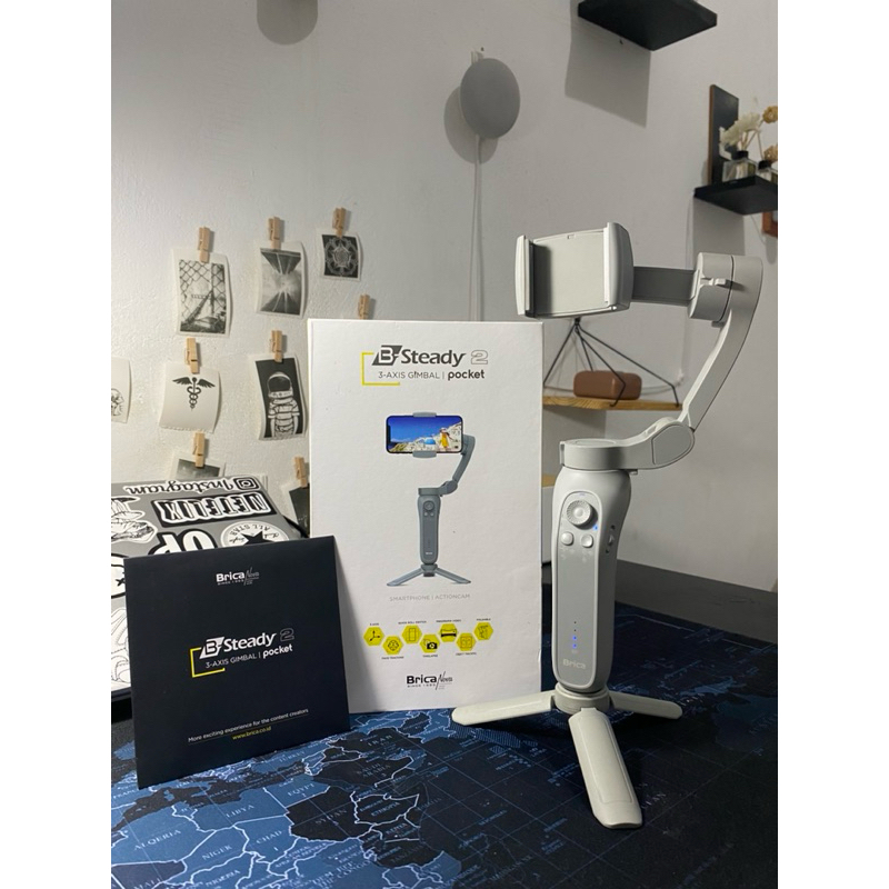 Jual B-Steady 2 pocket 3-AXIS GIMBAL | Shopee Indonesia