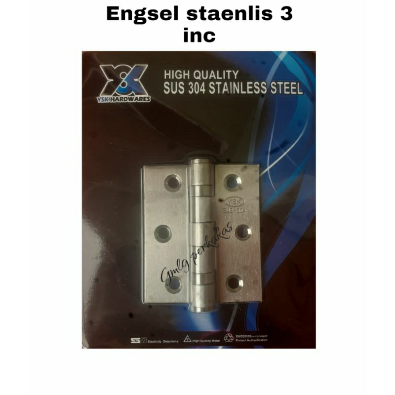 Jual Engsel Stainless SUS 304 / Engsel Stainless / Engsel Besi Pintu ...