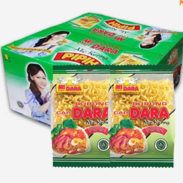 Jual 1DUS Mie Cap Burung Dara Mie Kering Pipih isi 24 pcs | Shopee ...