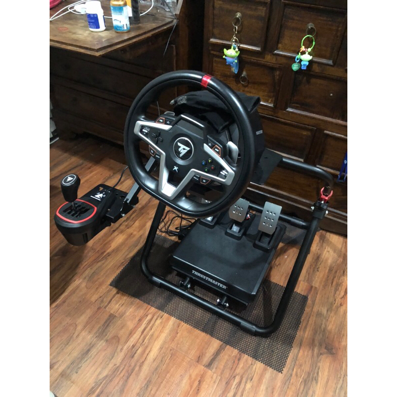 Jual Thrustmaster t248x + Shifter TH8s + stand PXN A9 + Gloves | Shopee ...