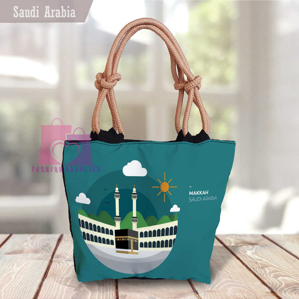Jual [QuinsiBags] Totebag Tali Sumbu Souvenir Printing Motif Negara ...